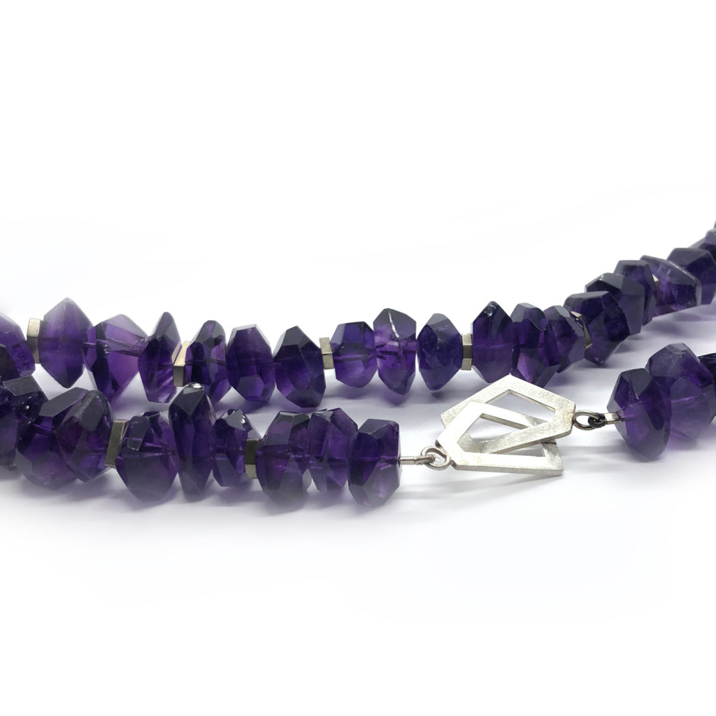 Collier amethyst & zilver - Inge Rens Jewellery DesignInge Rens ...